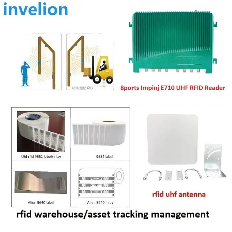 Invelion Four Antenna Port Warehouse Management Long Range Uhf Rfid ...