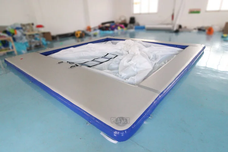 Durable Drop Stitch Portable Floating Ocean Sea Swimming Yacht Pool ...