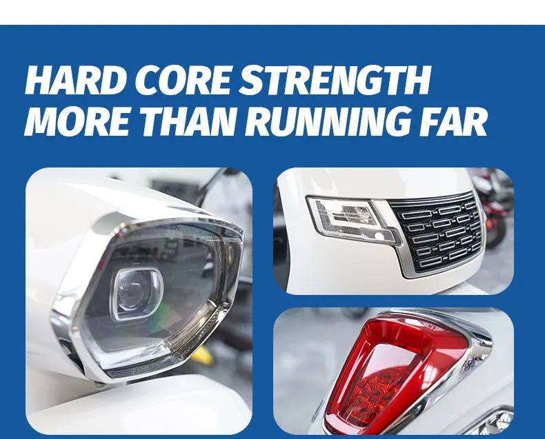 Ckd Skd 12 Inch Electric Adult Motorcycle 1100w/1300w 65km/h Speed 2 ...