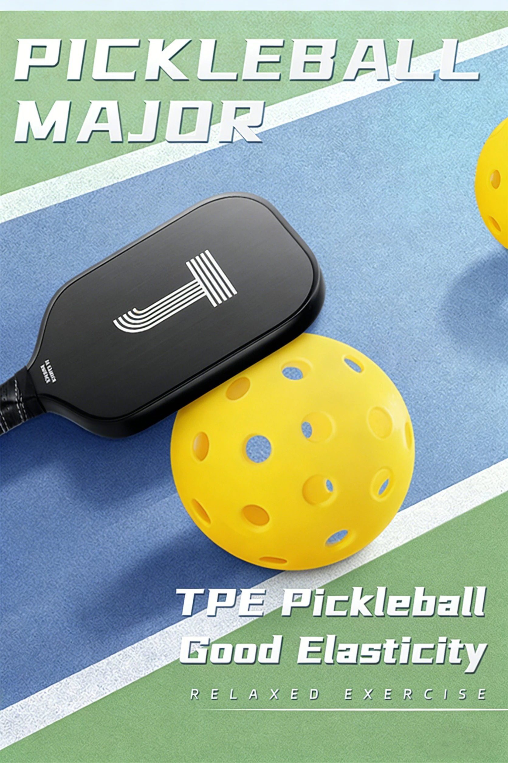 2026 New Pickleball Paddles - Carbon Fiber, USA Approved, 26/40 Holes ...