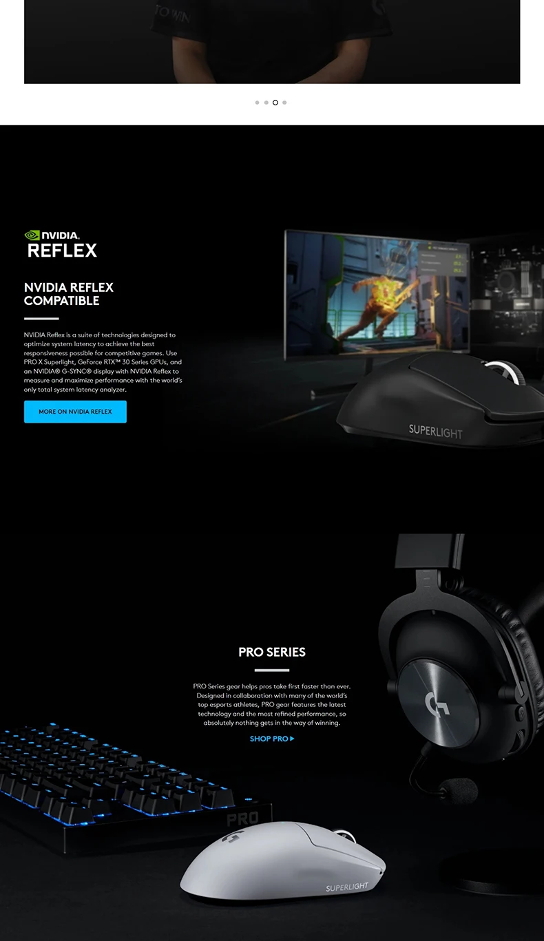 Logitech GPW Wireless Gaming Mouse - Superlight & Dual-mode