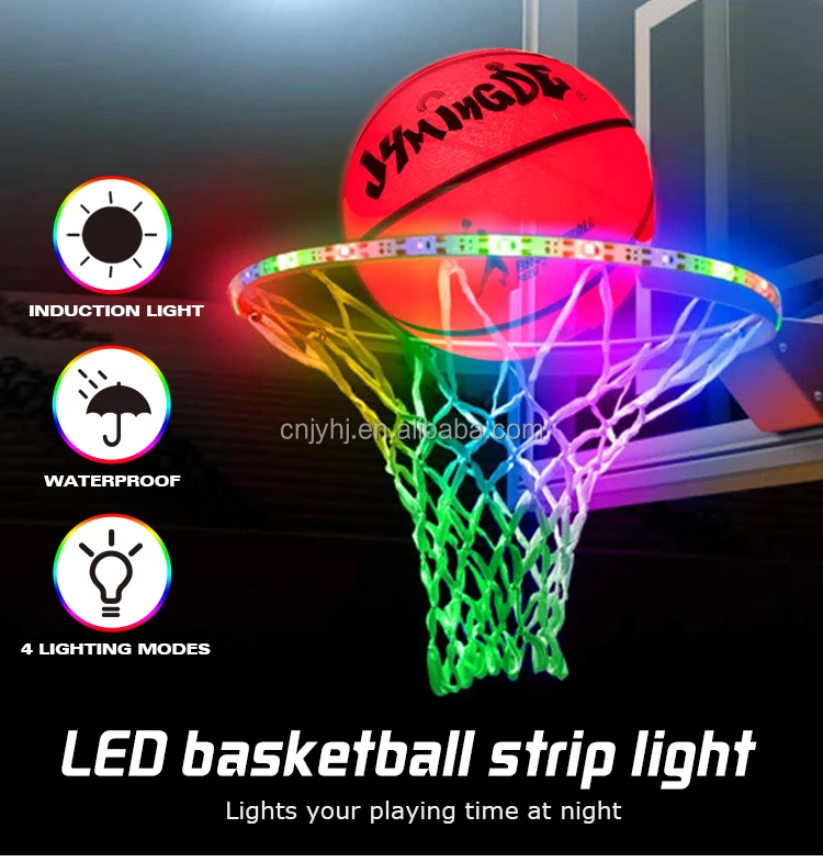 Waterproof LED Basketball Lights Rim for Hoop Outdoor| Alibaba.com