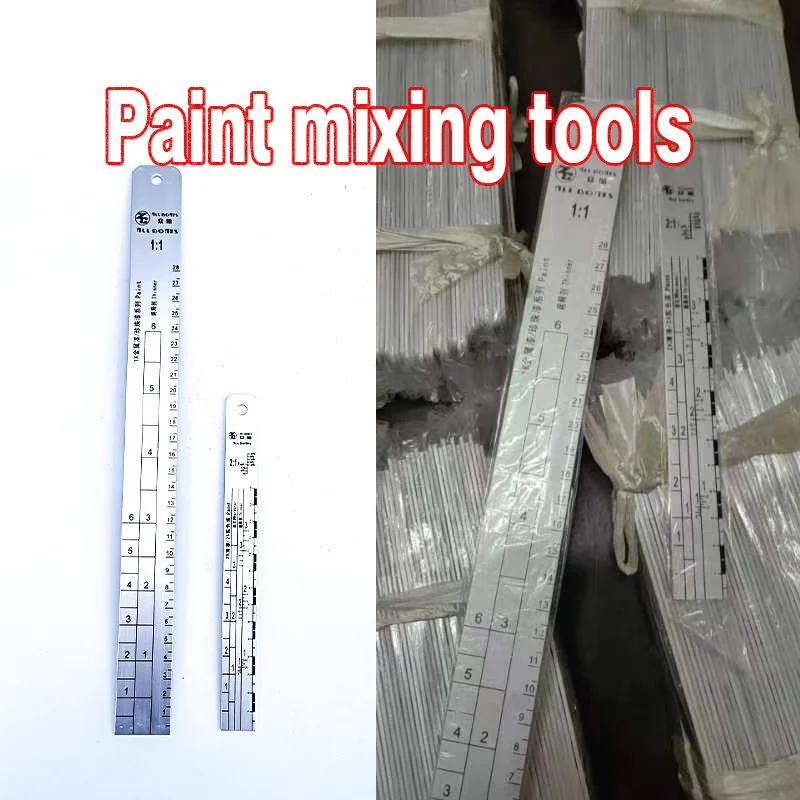 Measuring Paints Mixing Ruler Aluminum Paint Sticks Rulers| Alibaba.com