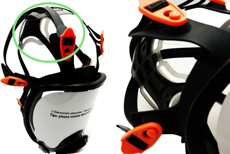 Double Respirator Mask - Full Facepiece with Silicone