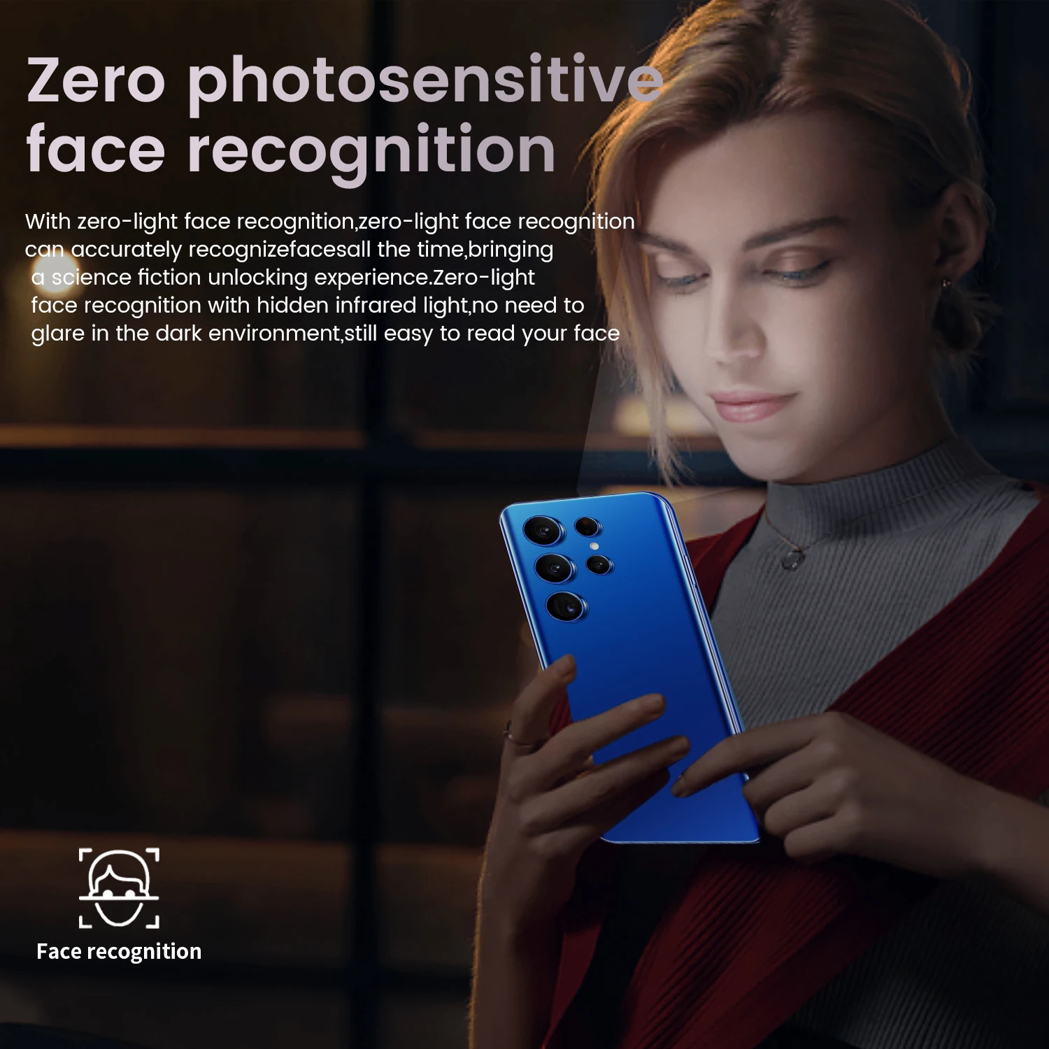 Full Screen Phone 6.7inch HD - Gaming Smartphones Global Version