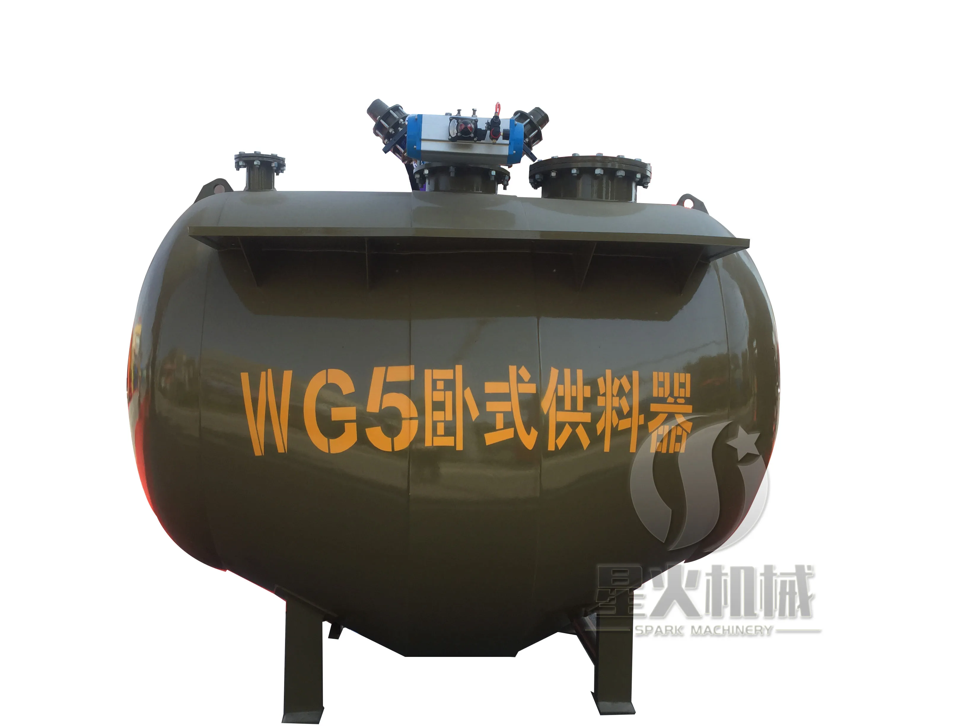 Pneumatic Cement Feeder - Efficient 5M3 Horizontal Loader