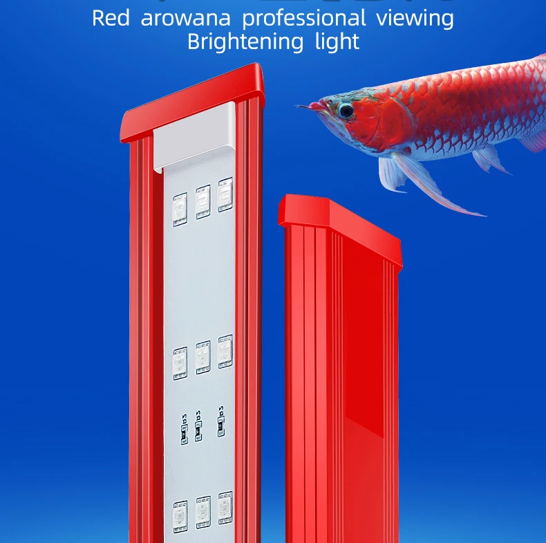 Dragonfish Special Aquarium Trichromatic Lighting Dragon Fish Lamps Red ...