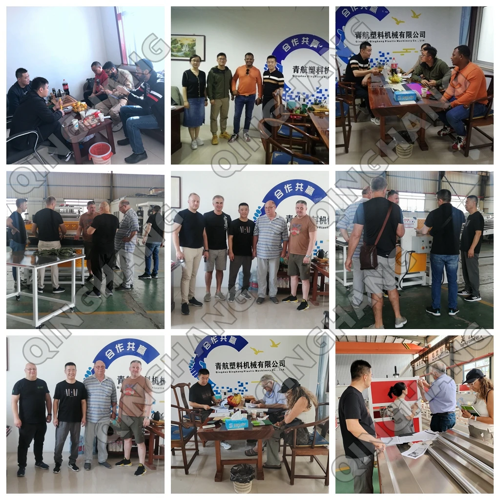 Plastic Laminated Pvc Marble Profile windows Extruder Production ...