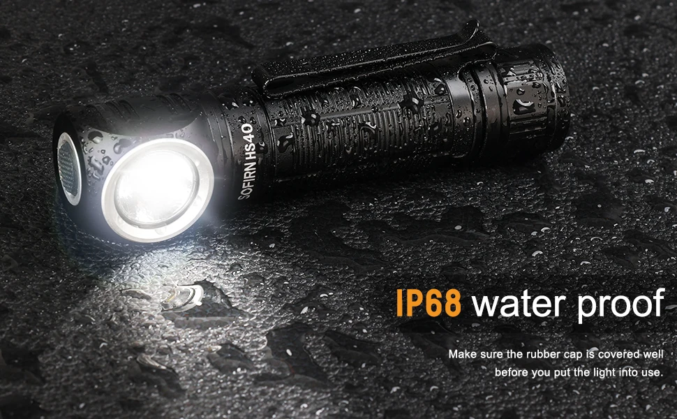 High Quality Hs40 Super Bright Sst40 Led Torch 2000lm Headlight 18650 ...