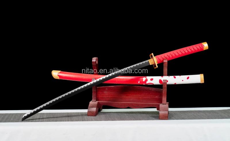 Anime One Piece Blackbeard Pirates Shiryu Katana Toy Sword