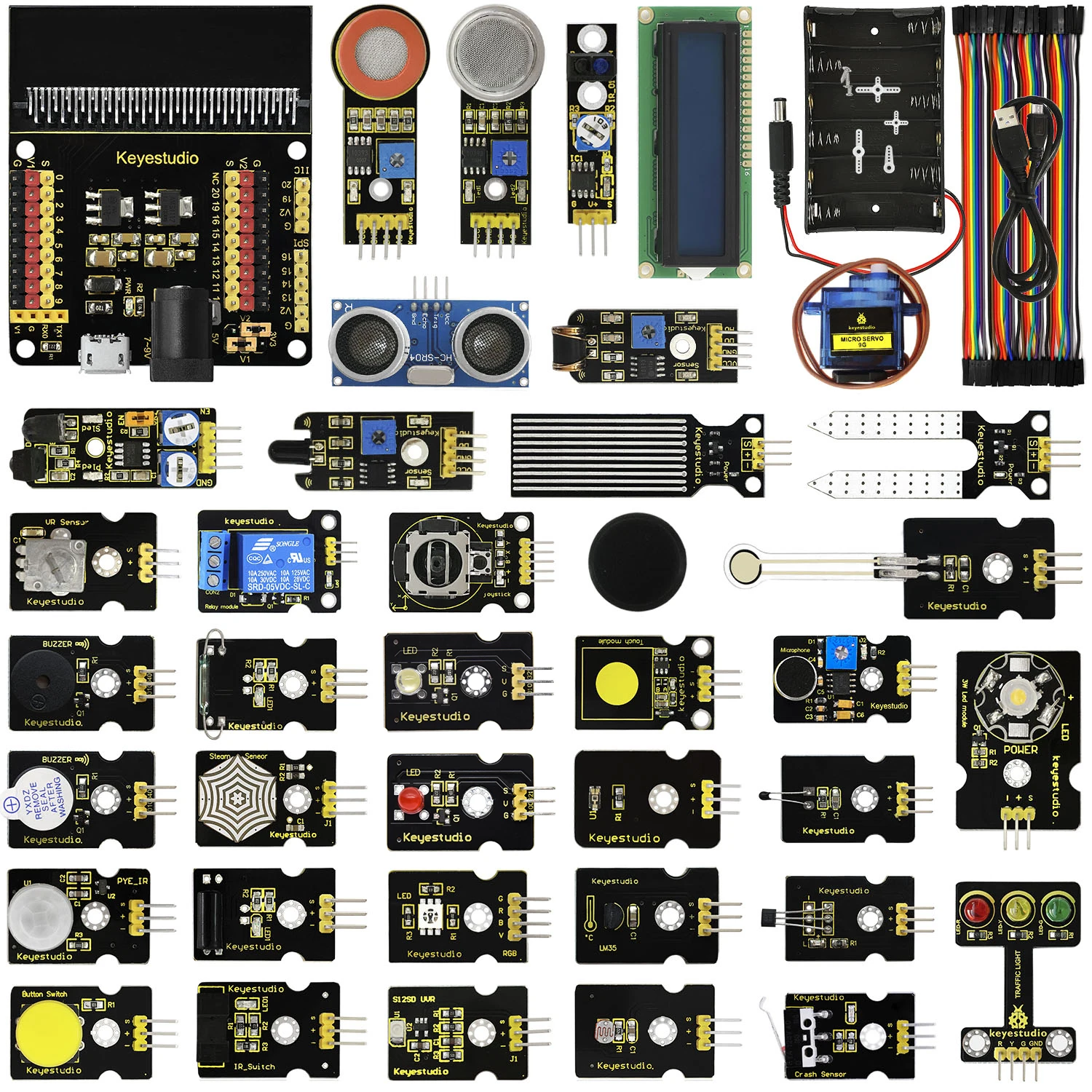 37 in 1 Sensor BBC Microbit Starter Kit for Beginners & Educational Use