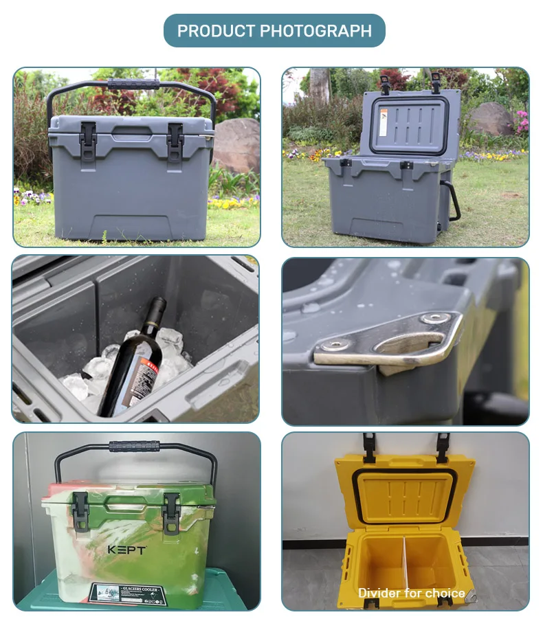 23l Exclusive Rotomolded Cooler Box Food Containder Drinking Cooler Box ...