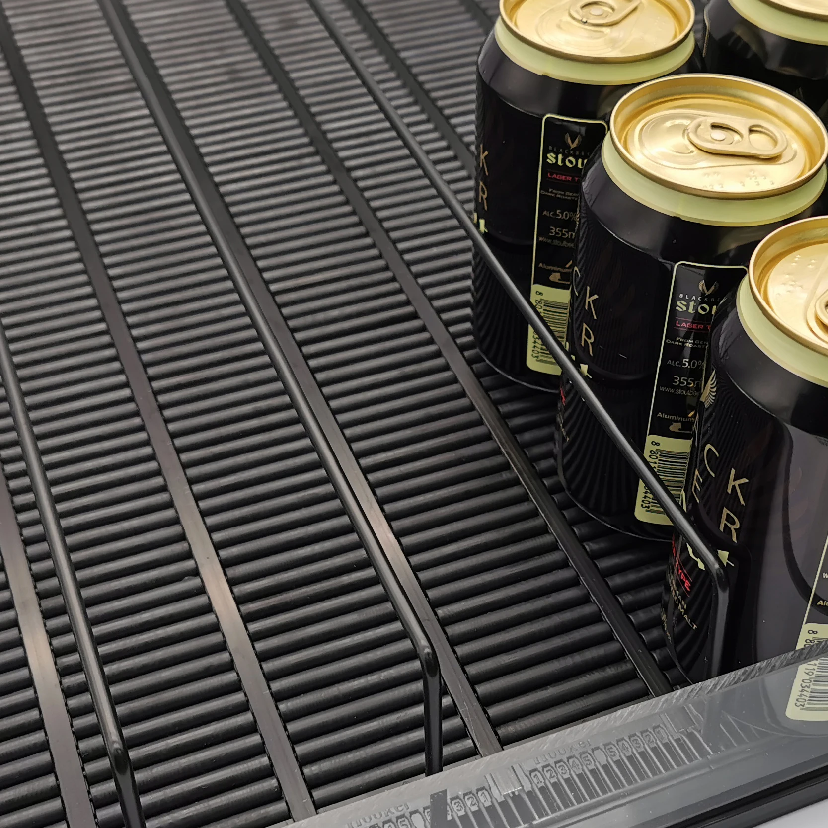 Beverage Shelf Glides - Durable & Efficient Display Solutions