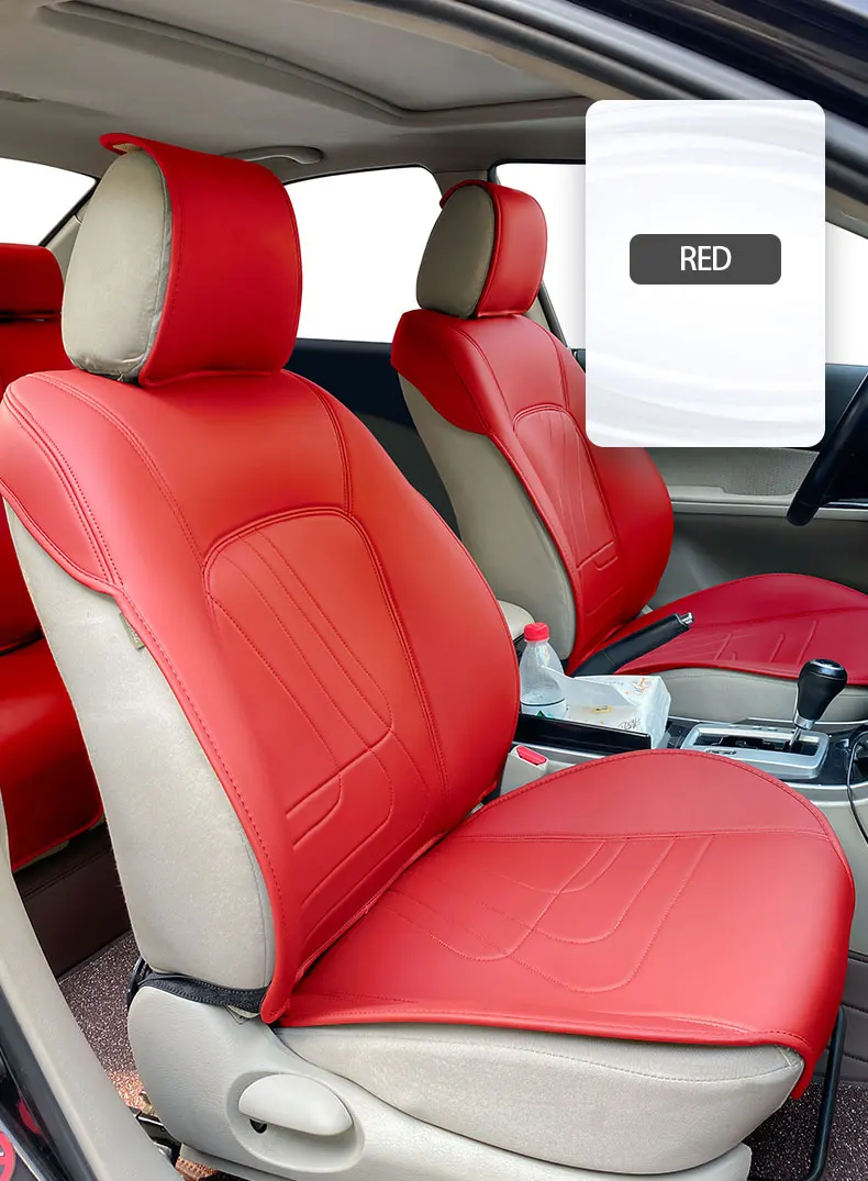 Universal Fit Half-package Special Design Full Car Seat Cover For 5 ...