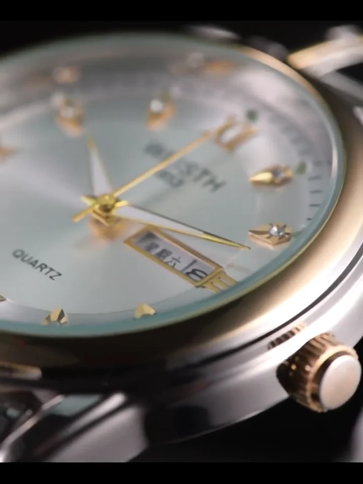 Luxury Fashionable Mens Gold Watches Private Label Mens Watch Custom ...