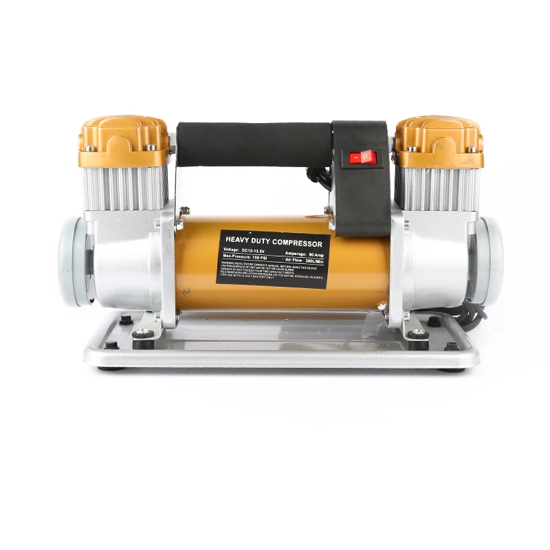 12 volt high volume handheld truck air compressor / 12v heavy duty ...