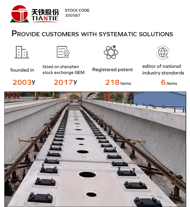 Rubber Track Pad for Railway Crossing - Anti-vibration