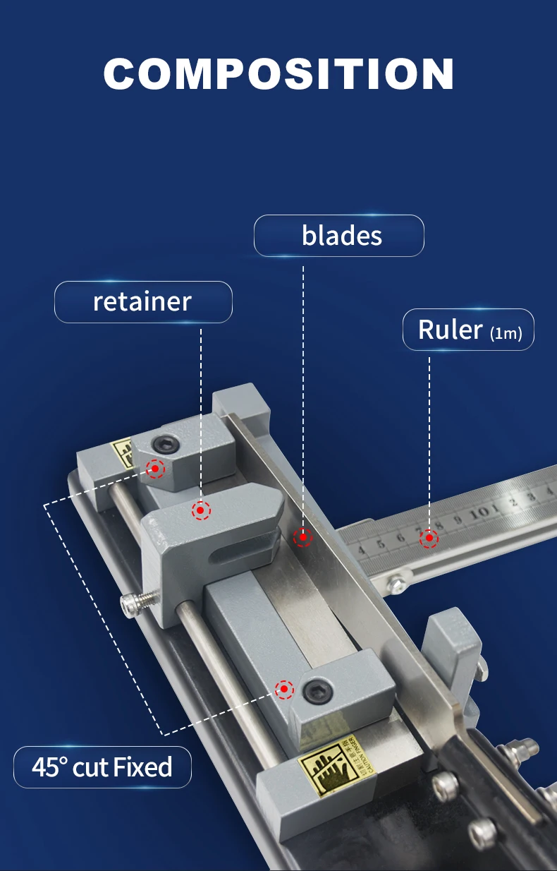 WBO Cable Duct Cutting Device Accurate Wire Channel Cutter Machine 4 ...
