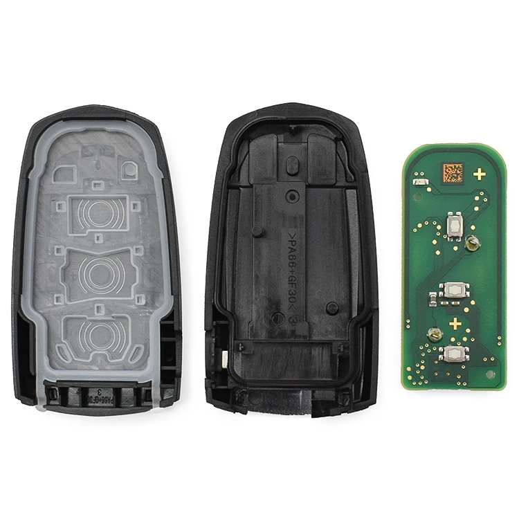 Blank Fob Smart Key 433mhz Vehicle Keys Keyless Entry 47 Chip 3 Buttons ...