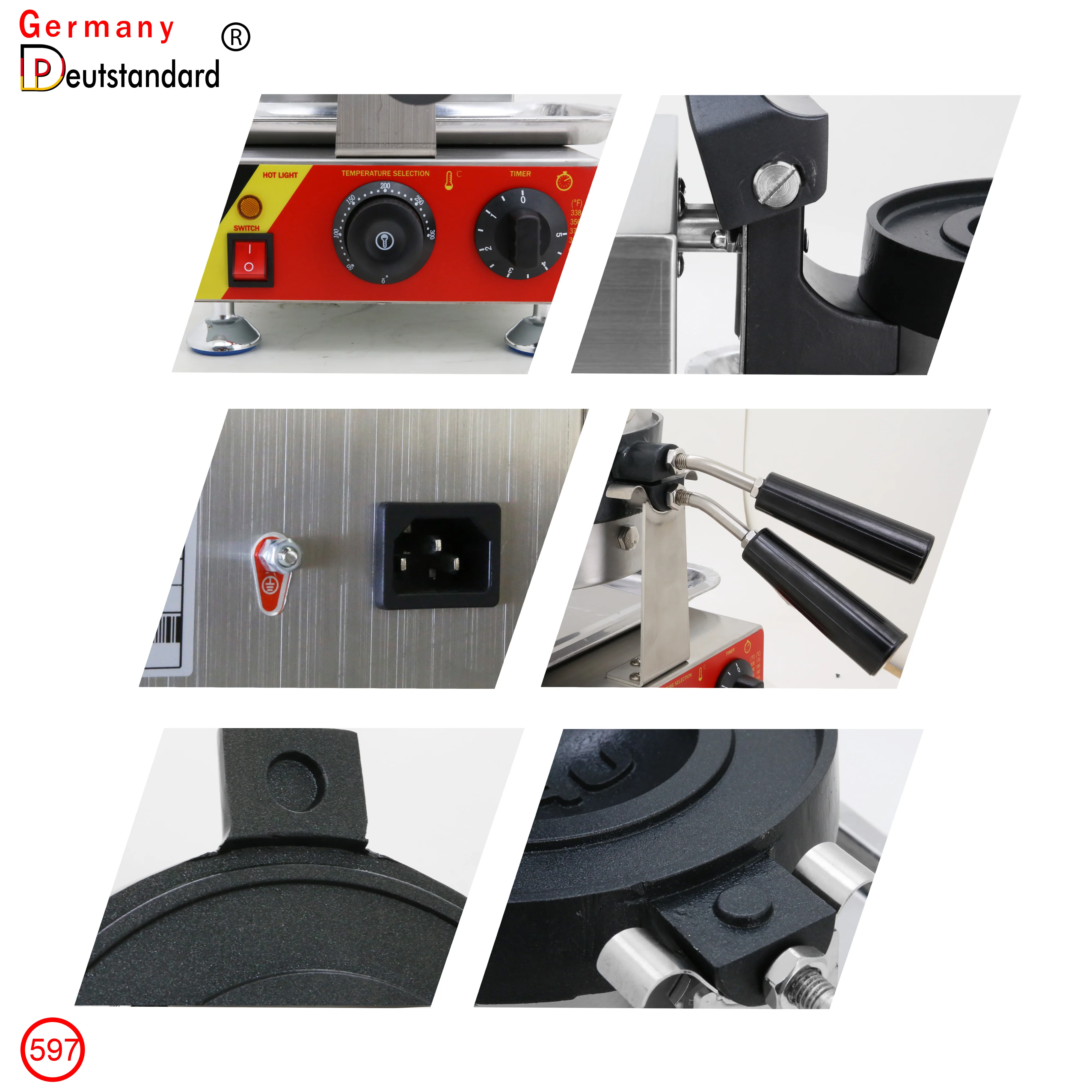 UFO Burger Maker Machine - Popular Korean Street Food