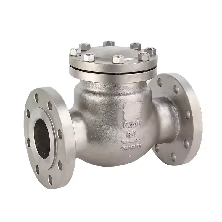 High Pressure 40P DN80 Manual 3 Inch Cf8 Stainless Steel Check Valve ...