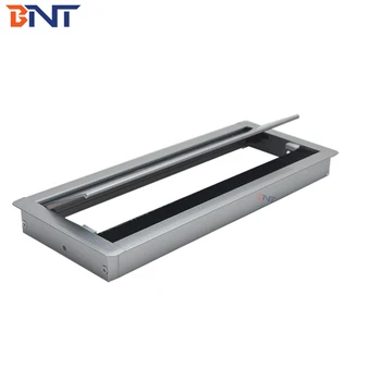 Aluminum Alloy Office Desk Wire Cable Grommet Box /white Rectangle ...