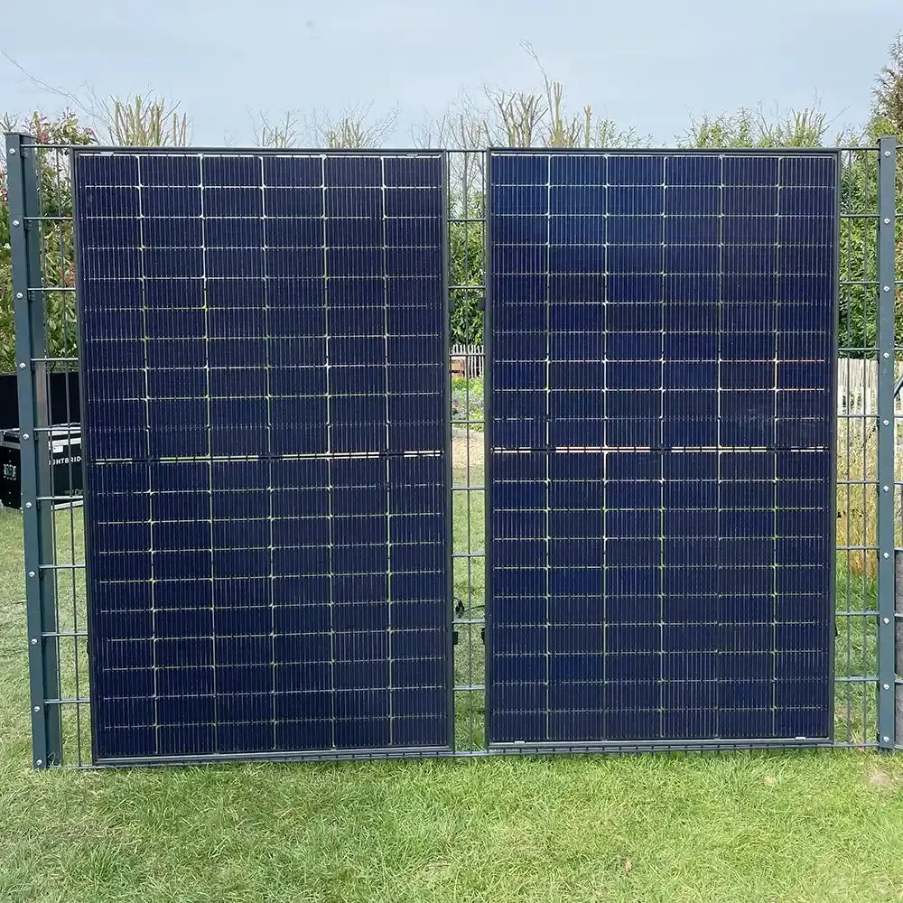 EU Stock Trina Bifacial Solar Panel Vertex S+ 425W 430W 435W 440W All Black PV Panels Dual Glass ...