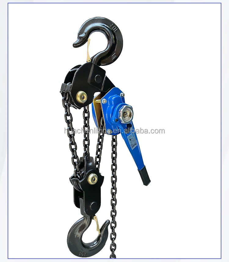 250kg 5 Ton 3 Ton 1.5 Ton 1 Ton Aluminum Alloy Lever Chain Block - Buy ...