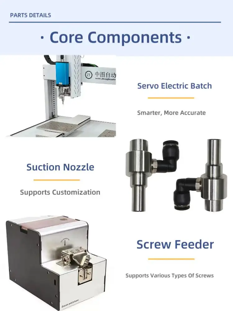 Visual Positioning System Automatic Screw Locking Machine Can Handle ...