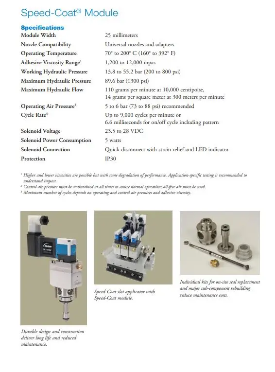 Nordson Speed-coat模块7162040 - Buy 速度涂层模块,控制模块,电磁阀 Product on Alibaba.com