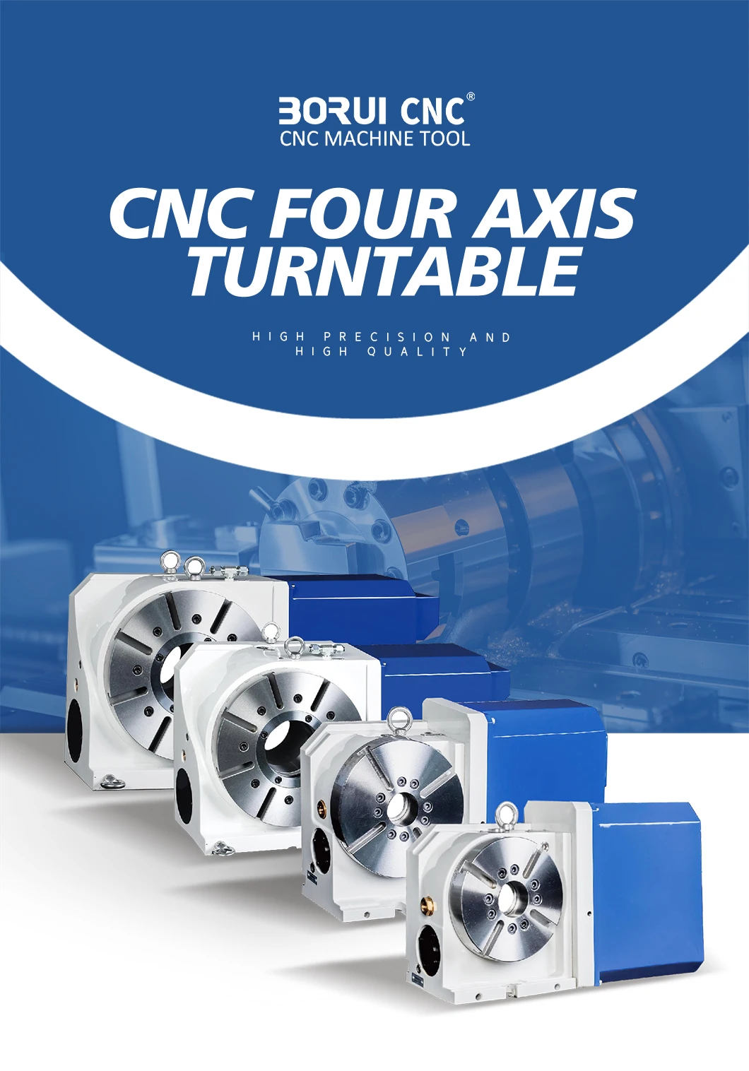 Borui 4th Axis Rotary Table For Cnc For Cnc Machine Tcv-255 - Buy Cnc ...