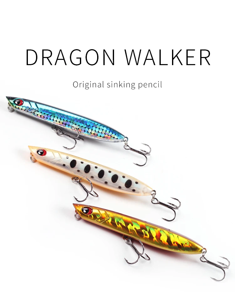 New Innovation Attractive Pencil Rattle Fishing Lure Saltwater Pencil ...