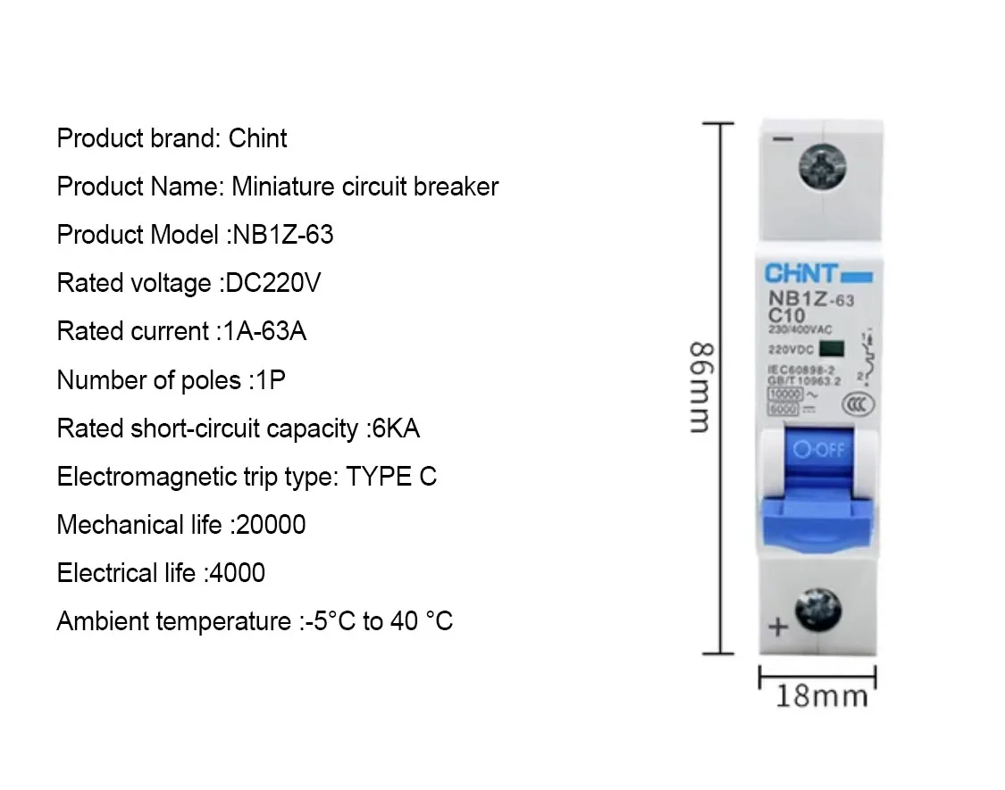 Wholesale Chint DC Circuit Breaker - Safe Photovoltaic Protection