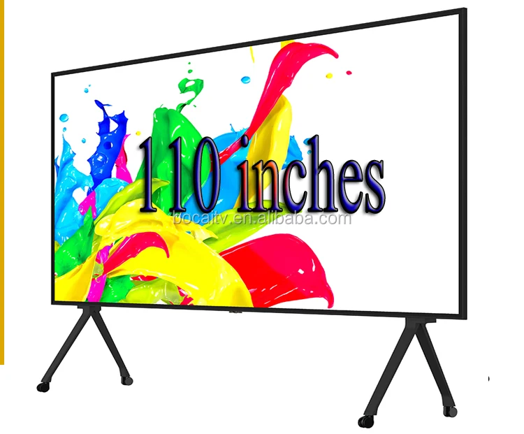 100/110inch Smart Tv 4k Uhd Led Tv Televisions With Wifi Smart With ...