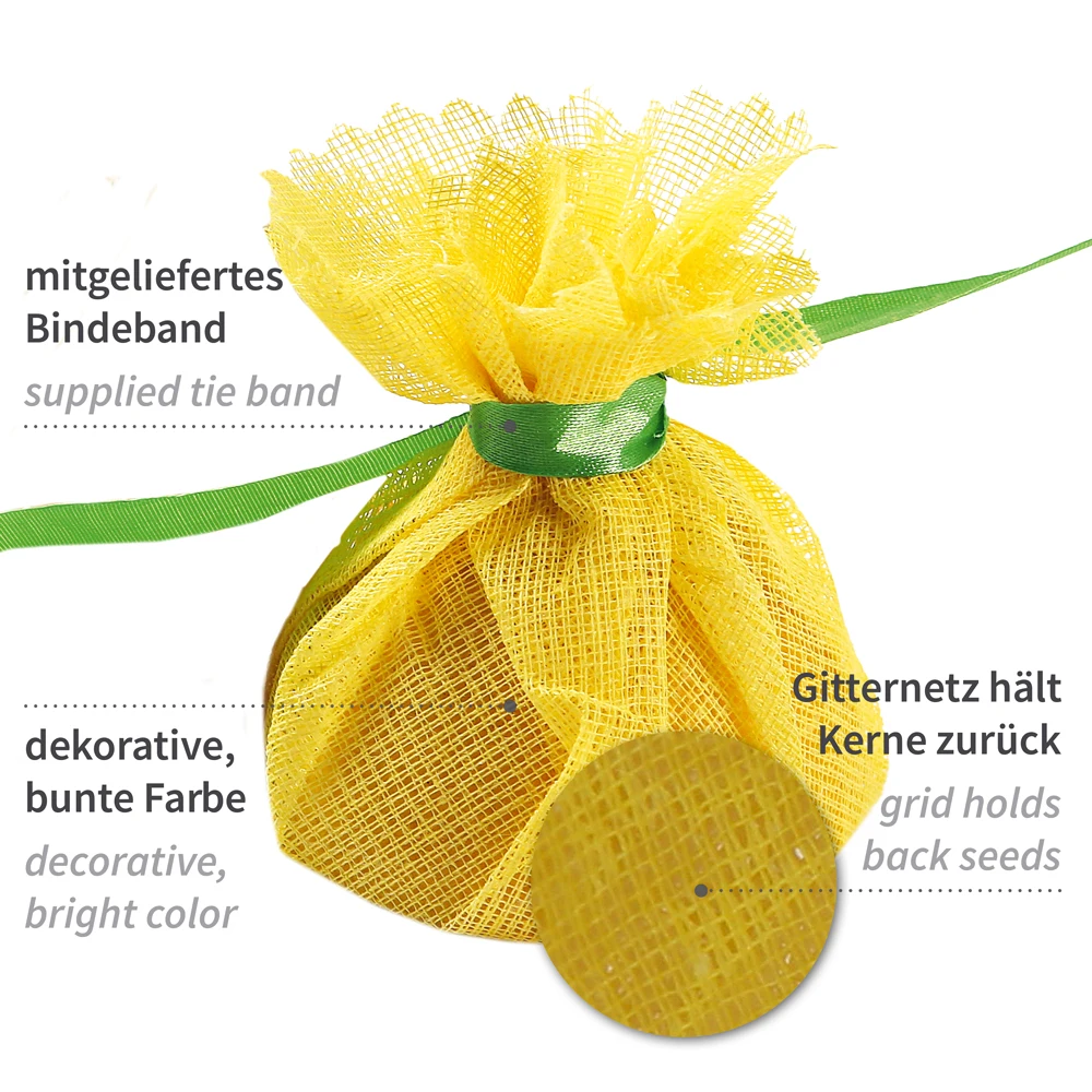 Regency Wraps Lemon Covers with Ribbon, Sustainable & Versatile