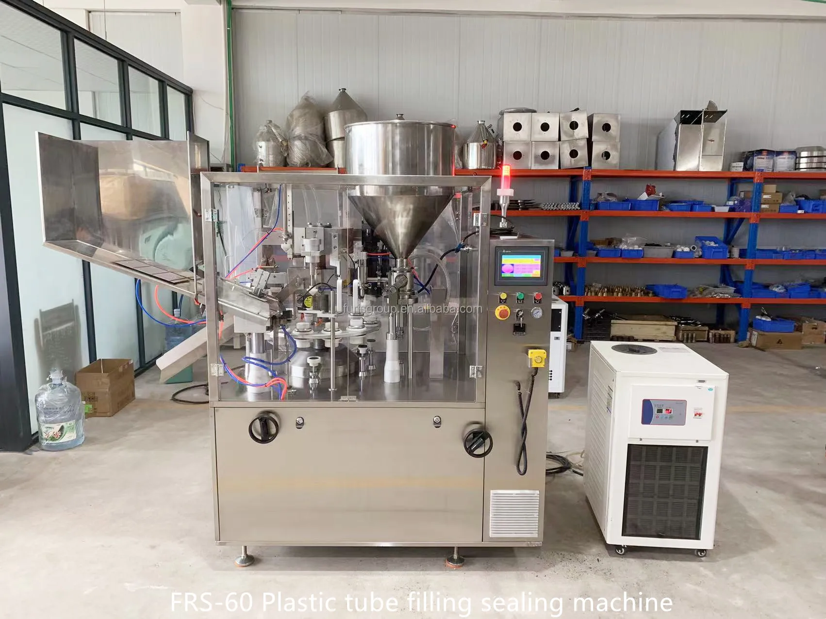 Ultrasonic Aluminum Laminated Plastic Tube Filling And Sealing Machine ...
