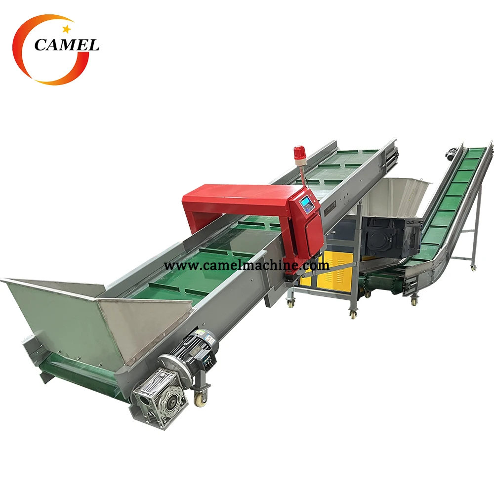 Wood Pallet HDPE PP Pallet Shredder - Rigid Plastic Blocks