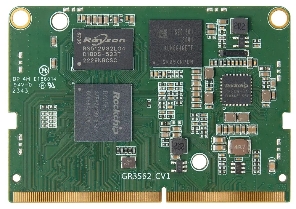 Rockchip RK3562 System on Module Linux SOM Carrier Board| Alibaba.com
