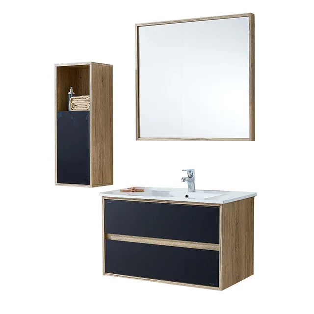 Luxury Wall Mounted Floating Bathroom Vanity Storage Mdf Bathroom ...
