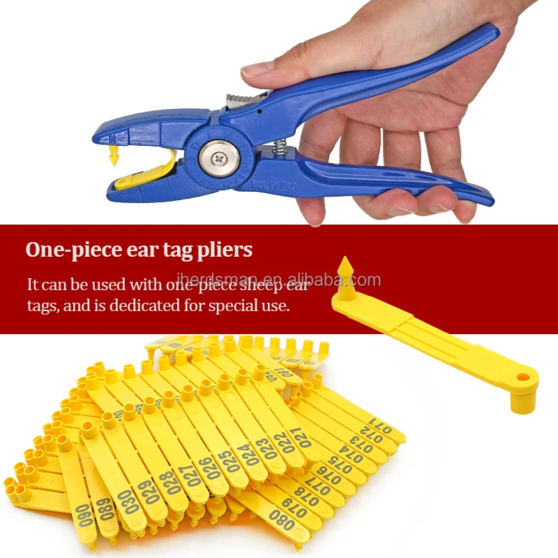 Efficient Sheep Ear Tagging with Metal Pliers - 1 Year Warranty