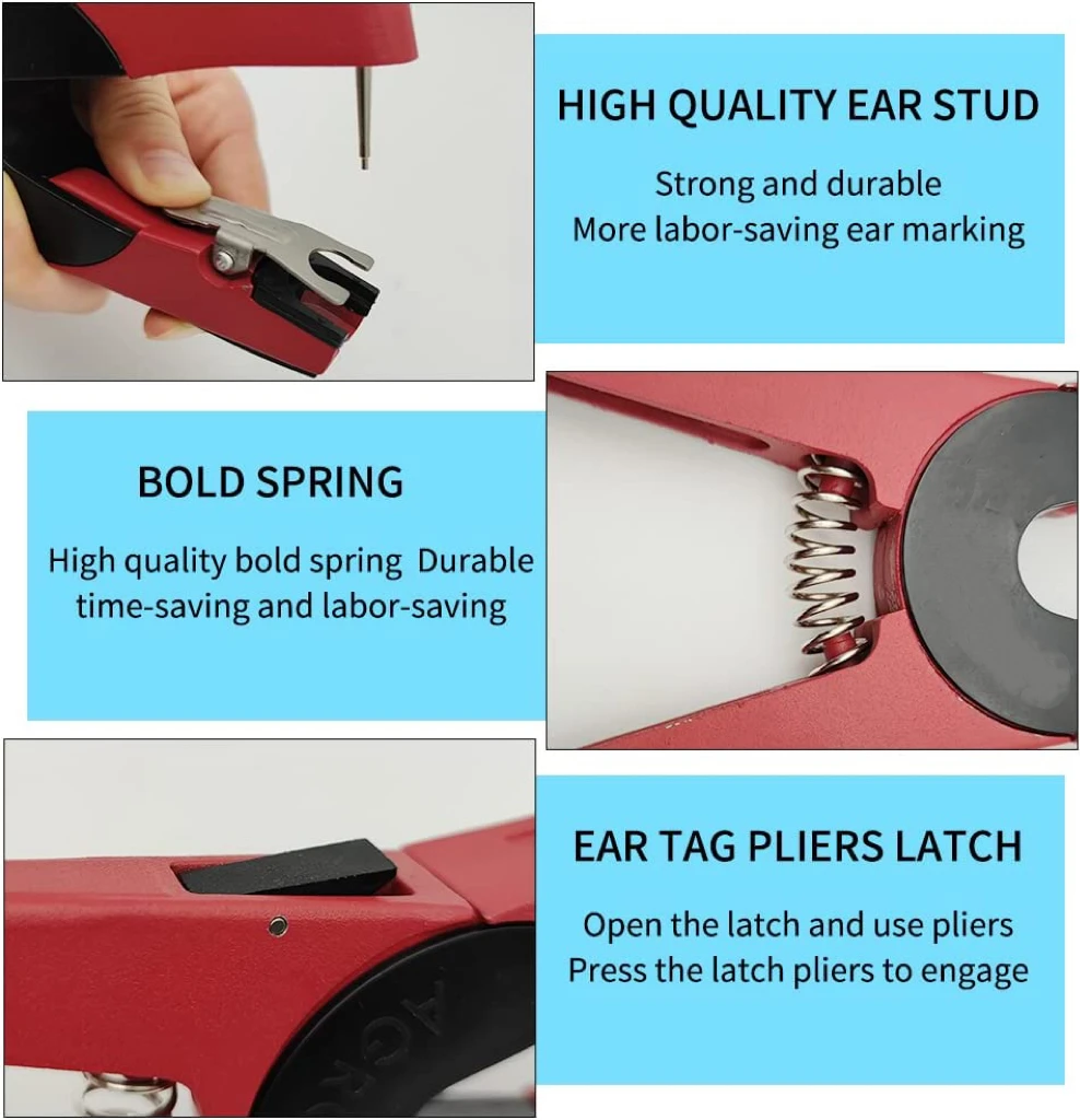 Animal Ear Tag Plier Z Ear Tag Applicator Rfid Livestock Ear Tag Plier ...