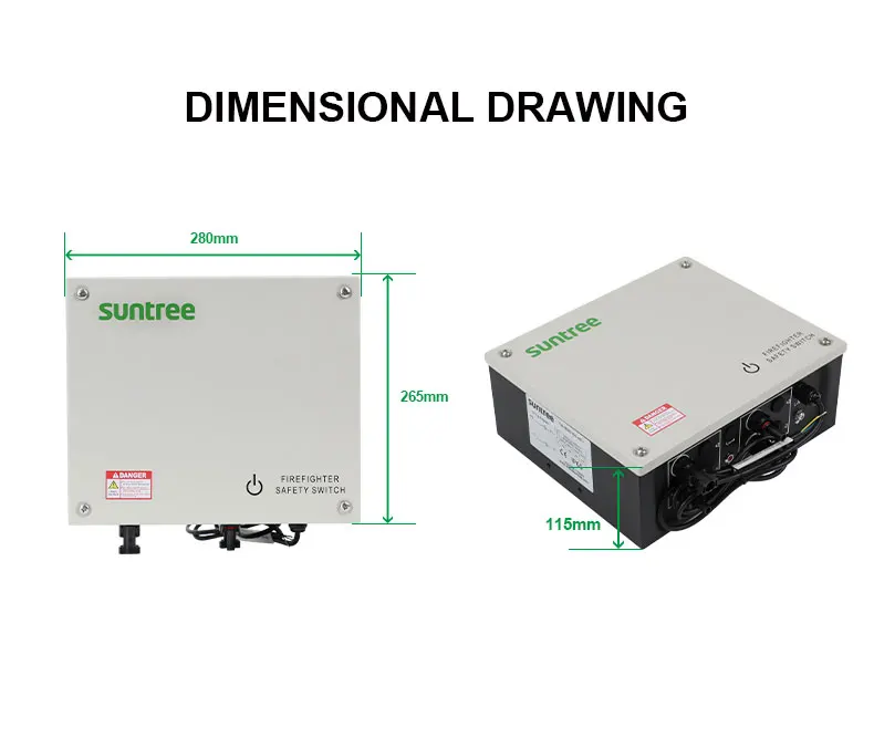 SUNTREE Solar Rapid Shutdown Device - Firefighter Safety