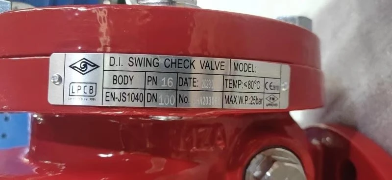 Check Valve H44x2 Flange Swing Check Valve Dn300 Pn16 12in Check Valve ...