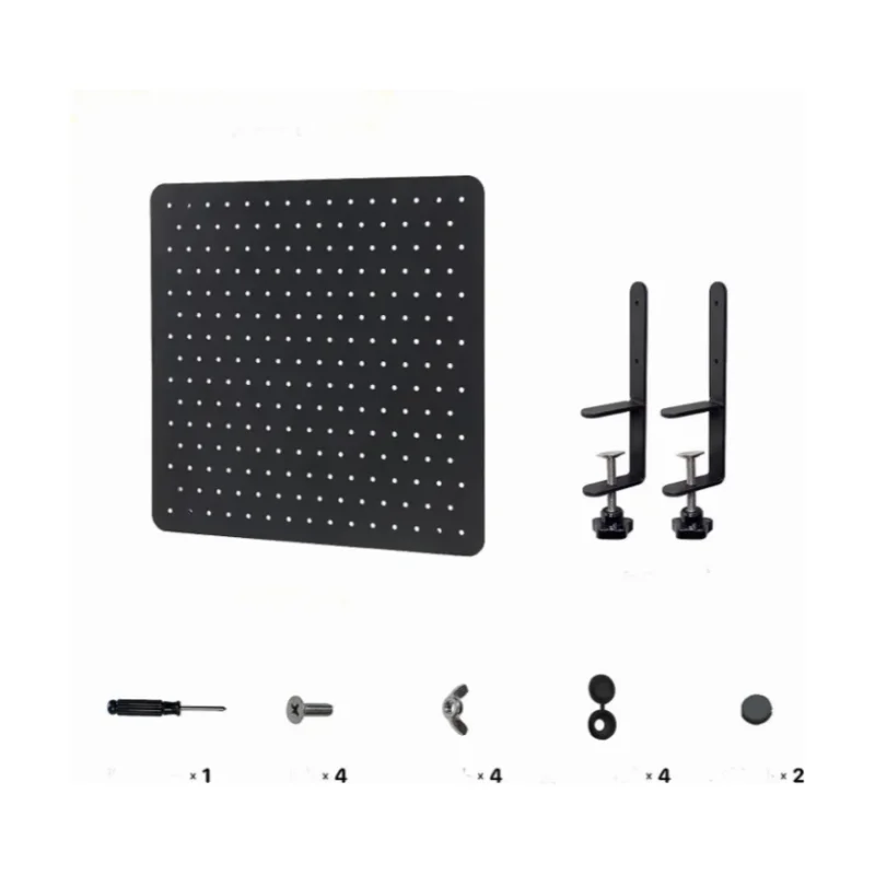 Pegboard Countertop Display Home Storage Wall Mounted Pegs Perforated ...
