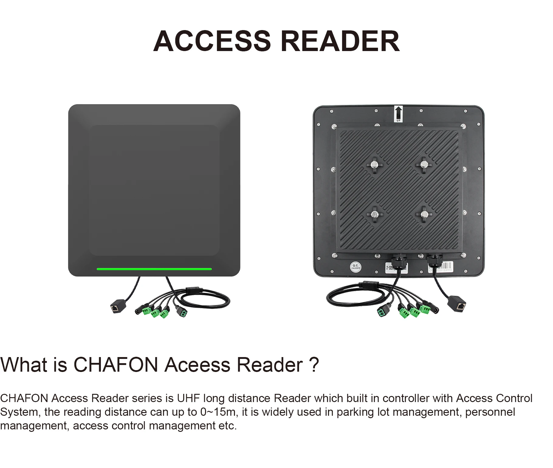 Chafon A200 Uhf Rfid Standalone Reader Come With Access Control System ...