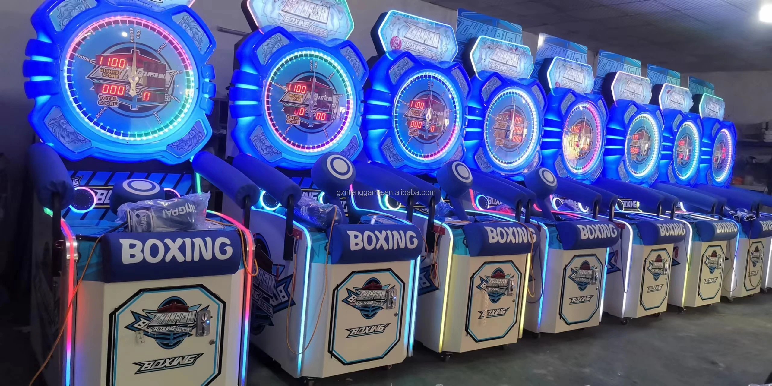 Riteng Factory Electronic Gaming Boxing Machine Price