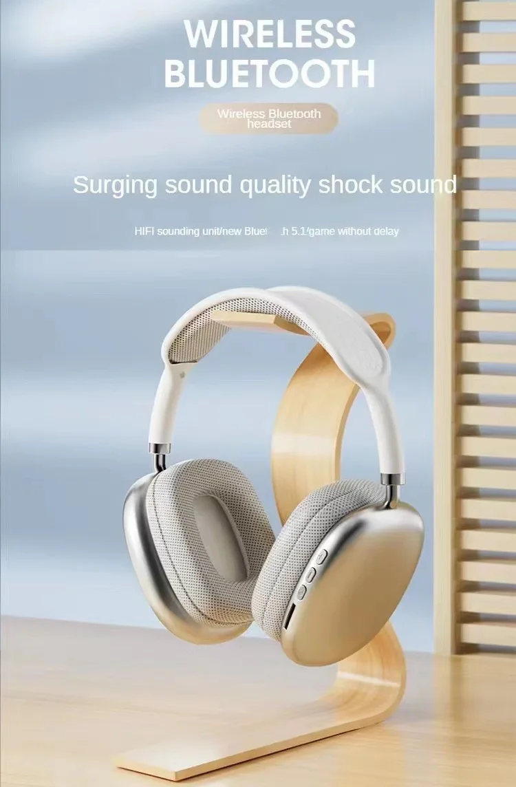 P9 Pro Max Wireless Headphones Bluetooth Adjustable Sports Music ...