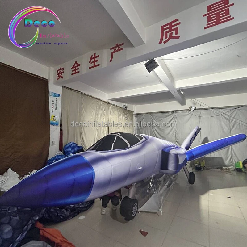Hot Sale Inflatable Plane Model Space Theme Party Decoration Inflatable ...