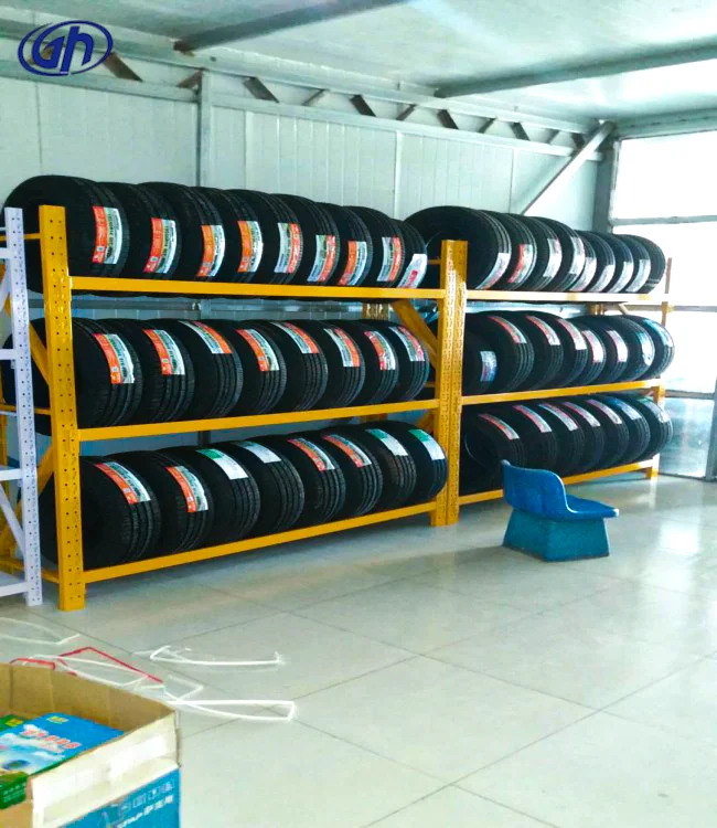 Warehouse Management Collapsible Stacking Pallet Truck Tyre Storage ...