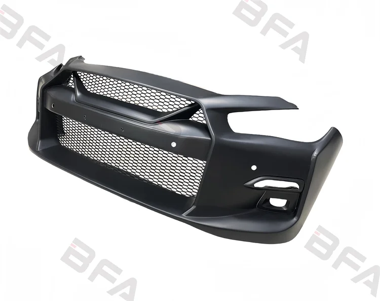 Infiniti Q50 Fiberglass Front Bumper Upgrade - LB GTR Kit